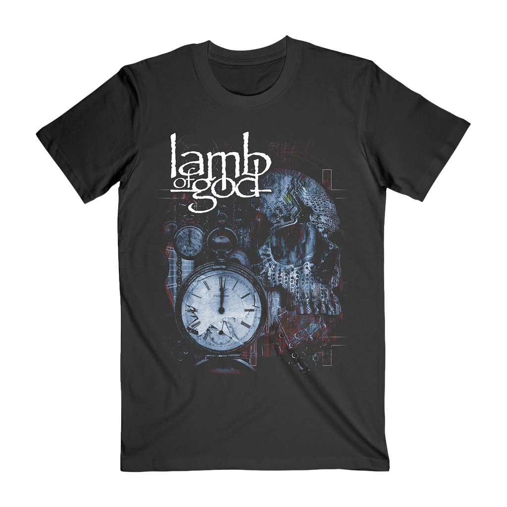 Official Lamb of God "Circuitry Skull Recolour" Shirt – Massacre Merch