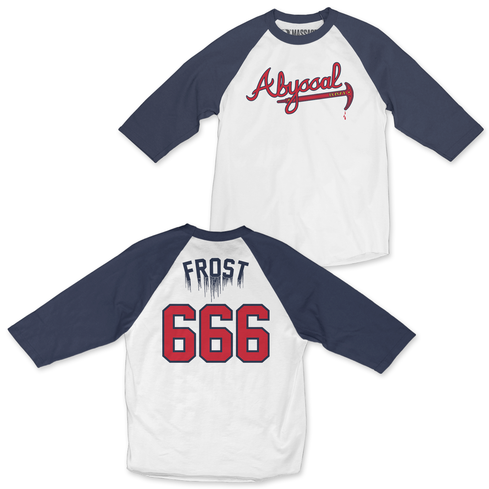 Abyssal Frost "ATL Cursive" Raglan