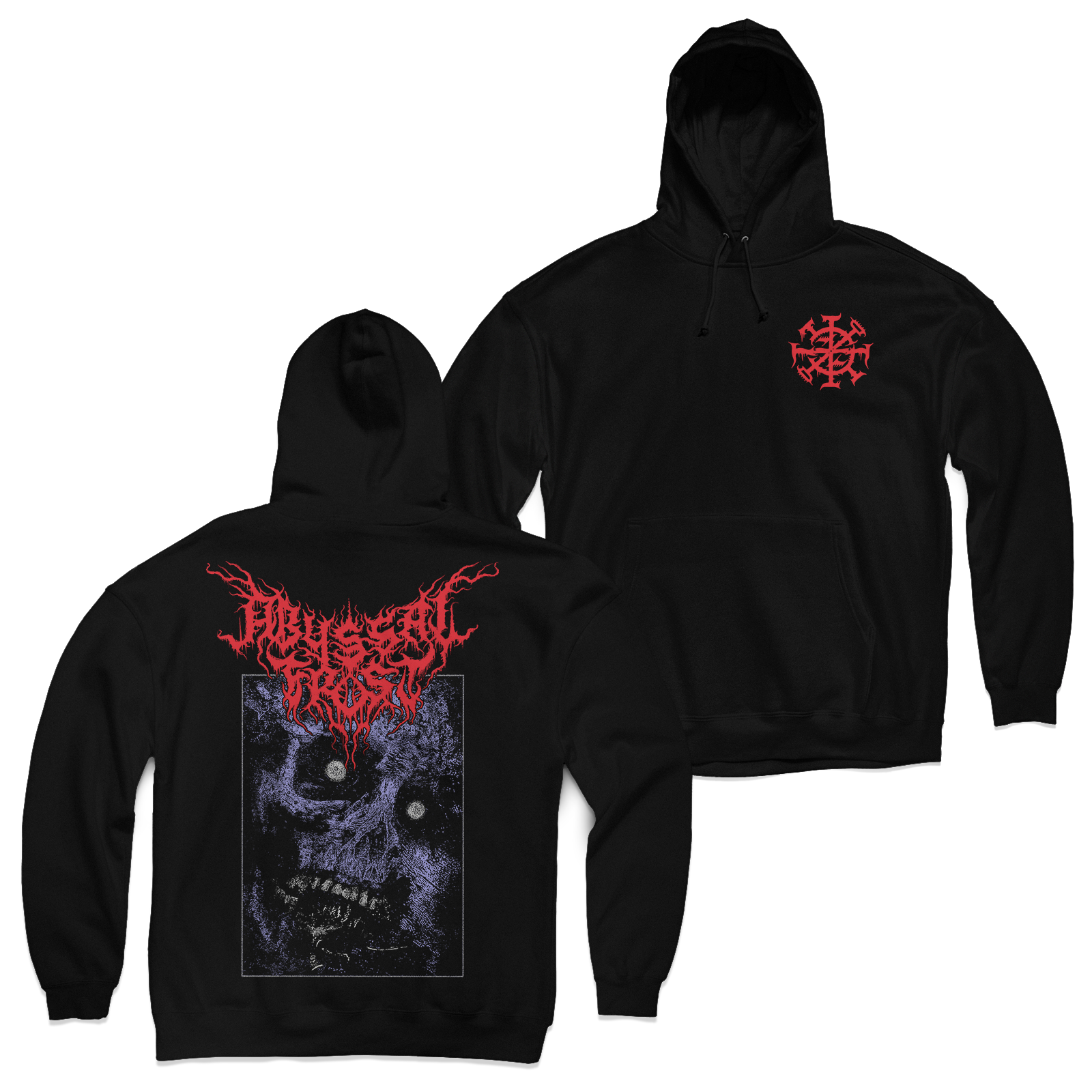 Abyssal Frost "Sigil Skull" Hoodie