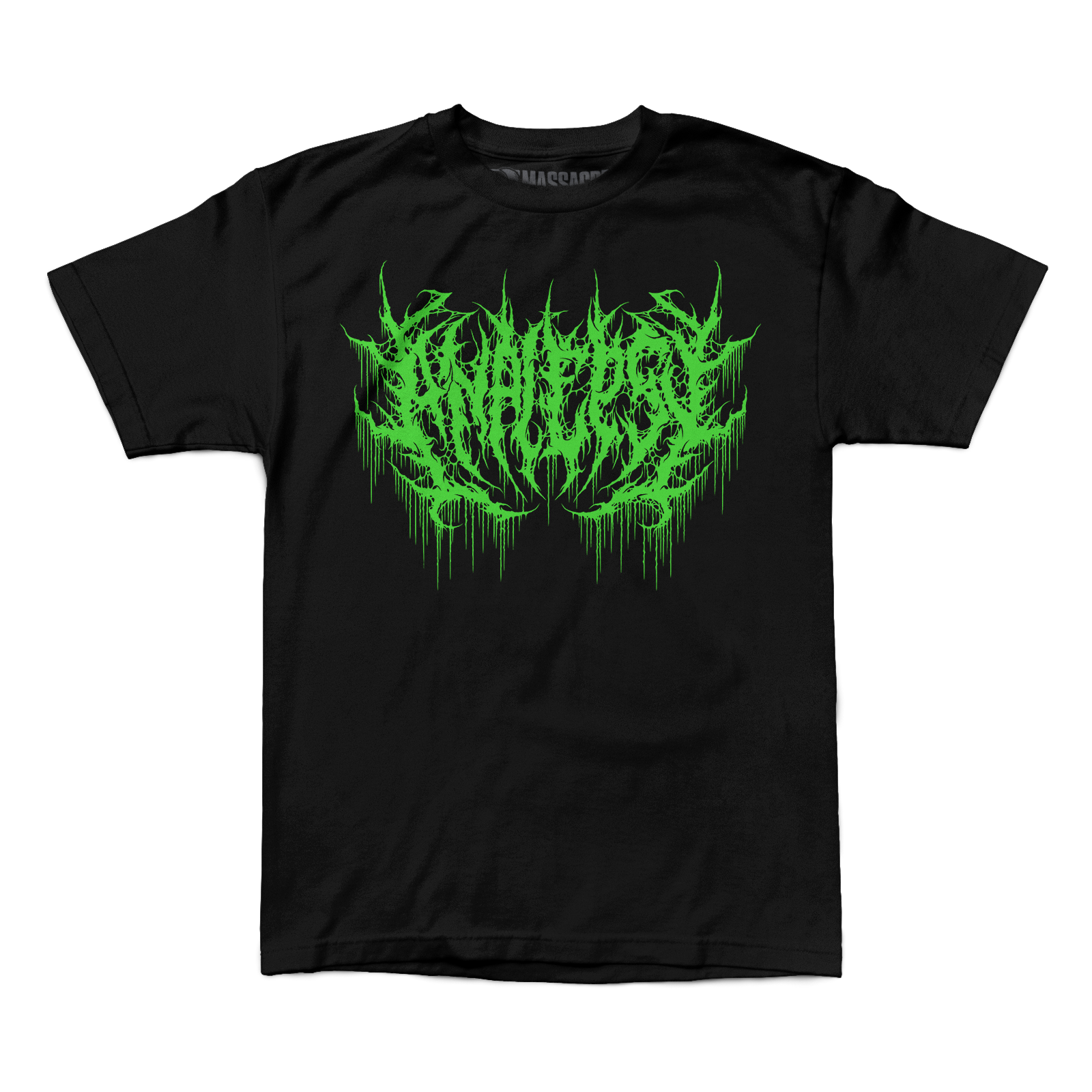 Analepsy "Green Splatter Logo" Shirt