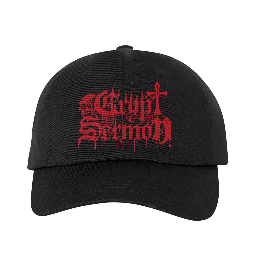 Official Crypt Sermon "Web Logo" Hat – Massacre Merch