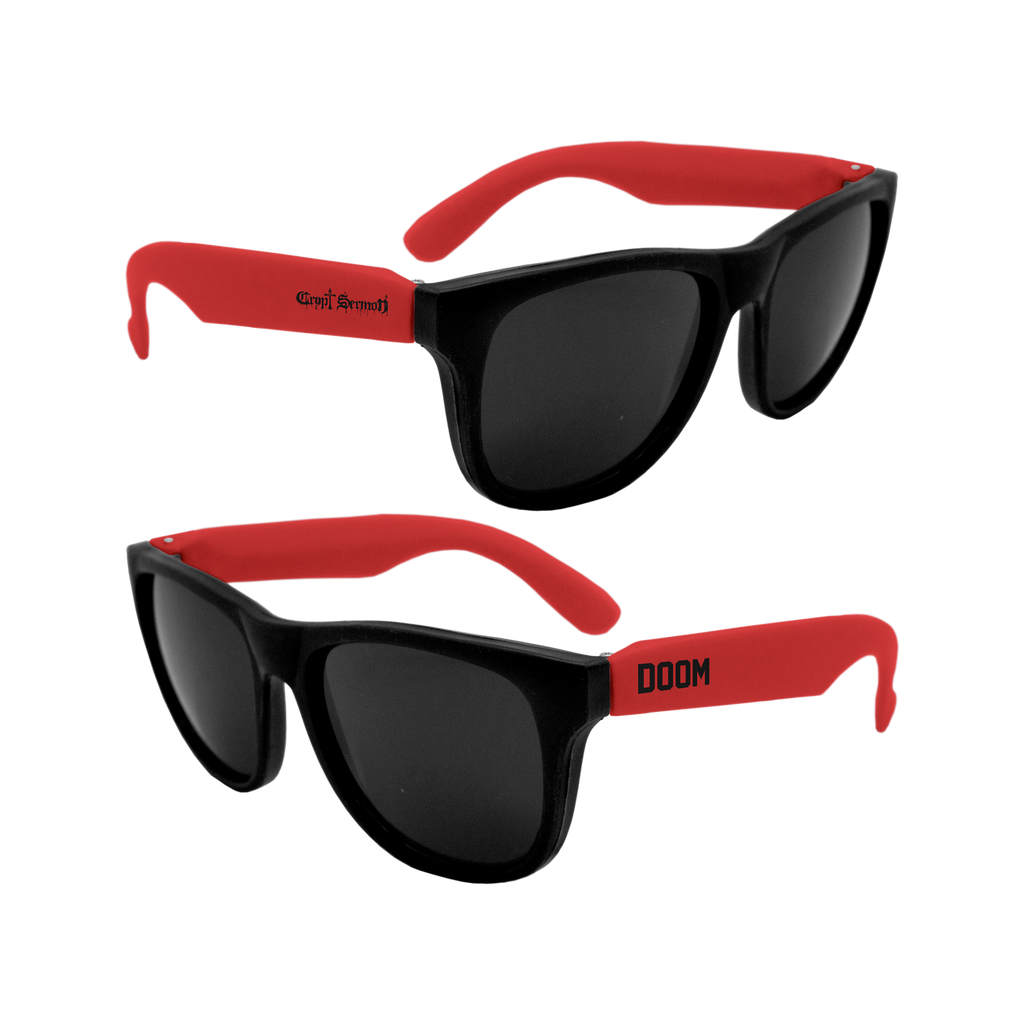 Official Crypt Sermon "Doom" Sunglasses – Massacre Merch