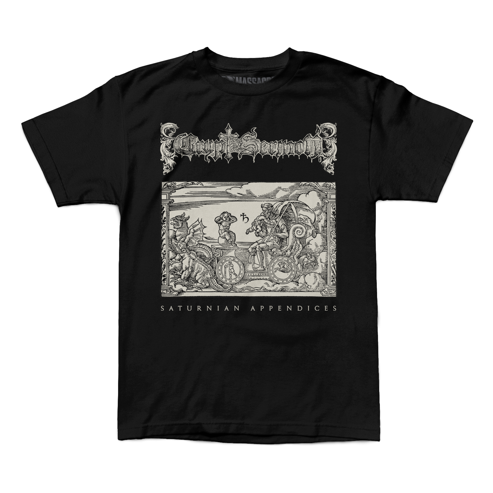 Crypt Sermon "Saturnian Appendices" Shirt