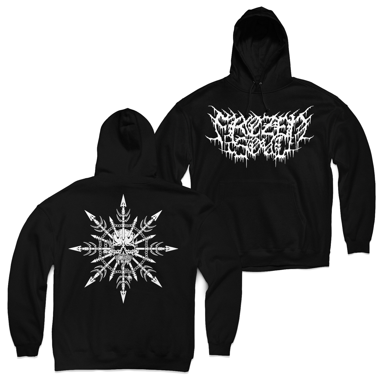 Frozen Soul "Skullflake" Hoodie