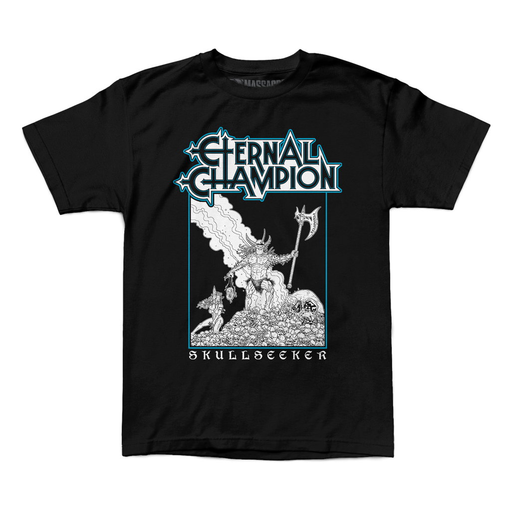 Official Eternal Champion "Skullseeker" Shirt – Massacre Merch